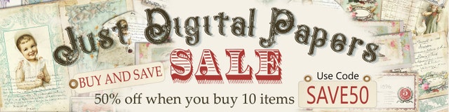 JustDigitalPapers - Etsy