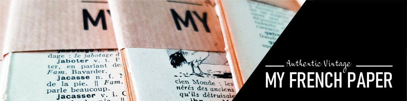 French Papers Vintage Guaranteed Worldwide by myfrenchpaper