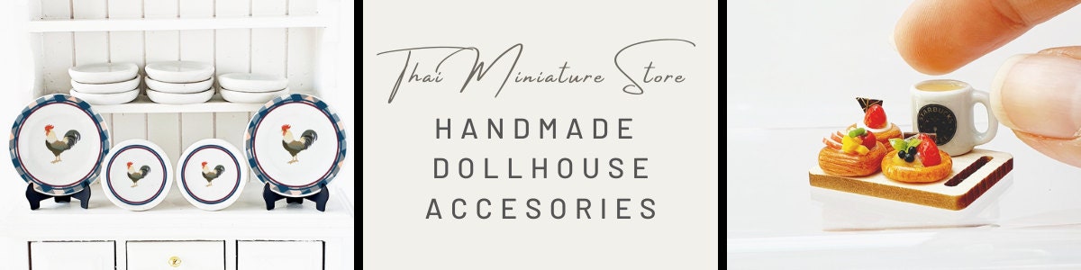 ThaiMiniatureStore - Dollhouse Miniatures Handmade Products of Thailand ...