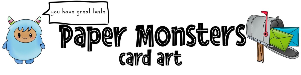 PaperMonstersCardArt - Etsy