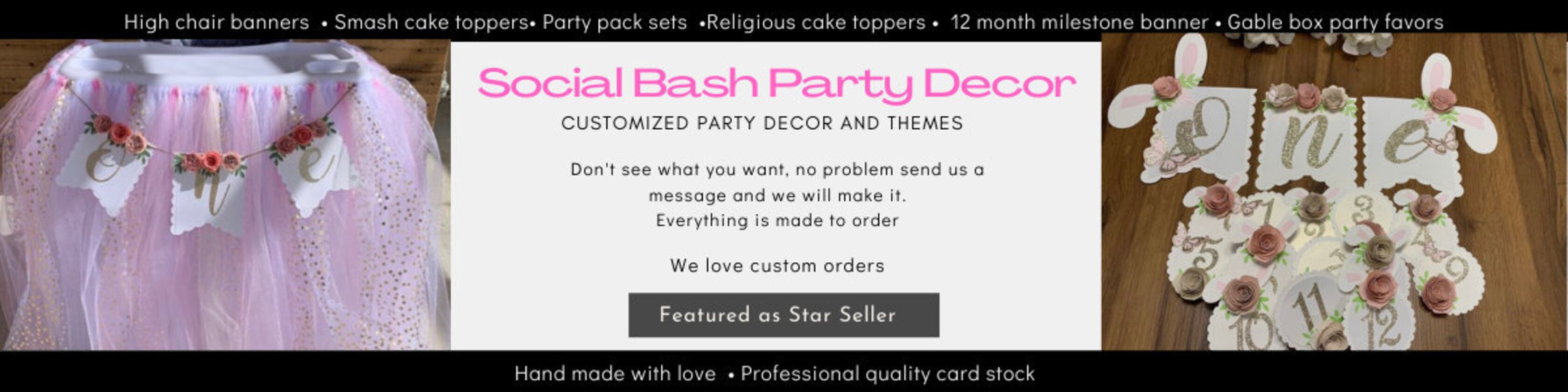 SocialBashDecor - Etsy