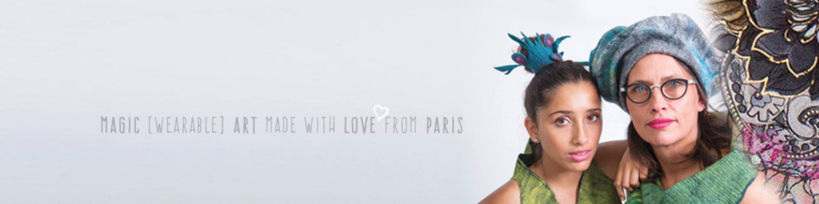 Outstanding wearable fiber art designed in Paris by ArianeMariane