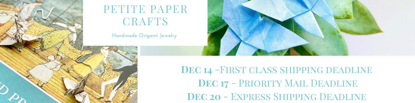 Origami Addict turned Jewelry Maker by PetitePaperCrafts on Etsy