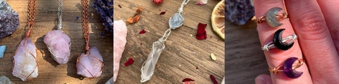 High Quality Crystals Handmade Jewelry by JuicyVibrations on Etsy