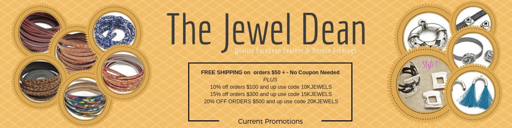 Top quality specialty leather and unique metal by TheJewelDean