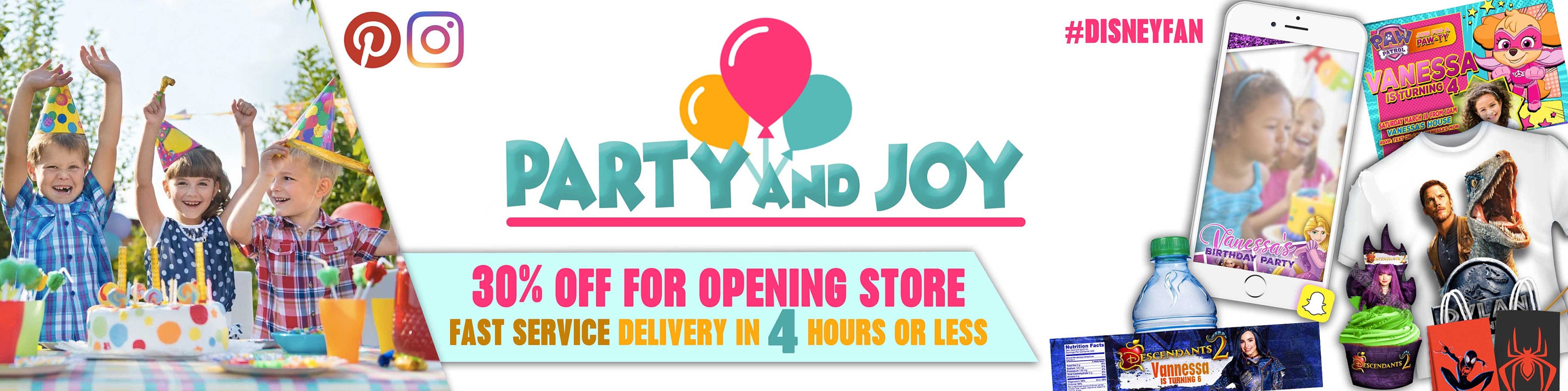 PartyandJoy - Etsy