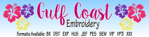 GulfCoastEmbroidery - Etsy