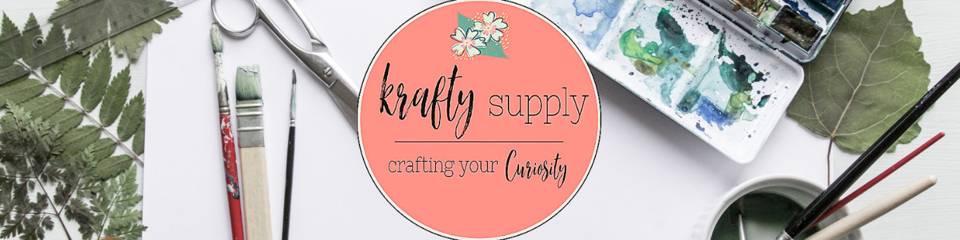 Premium Wood Cutouts Acrylic Fabric & Paint by KraftySupplyCo