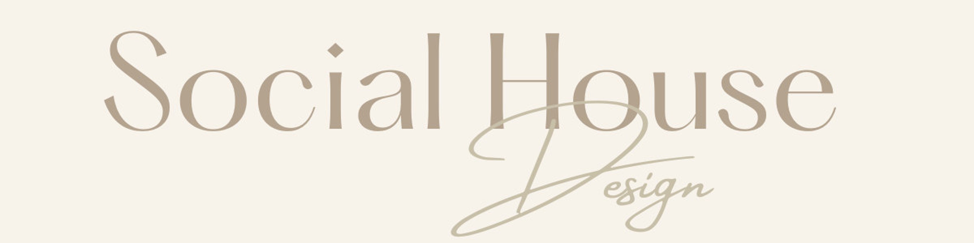 SocialHouseDesign - Etsy