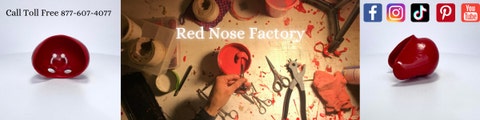 Self-attaching noses for costume and by RedNoseFactory on Etsy