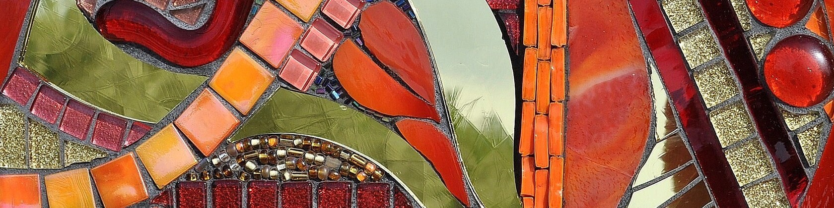 Unique mosaics and glass art for the home and by BellasArtMosaics