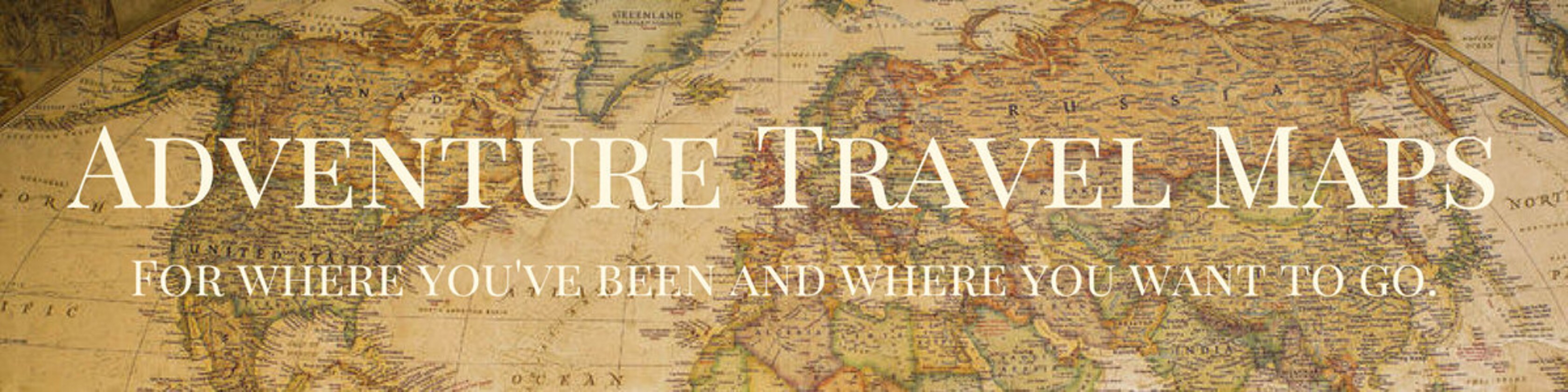 AdventureTravelMaps - Etsy