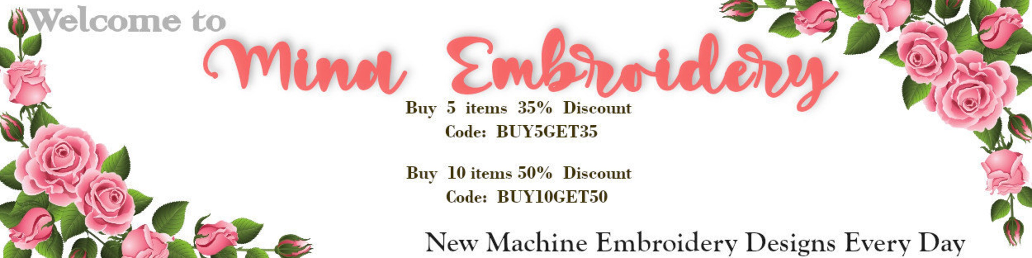 MinaEmbroidery - Etsy