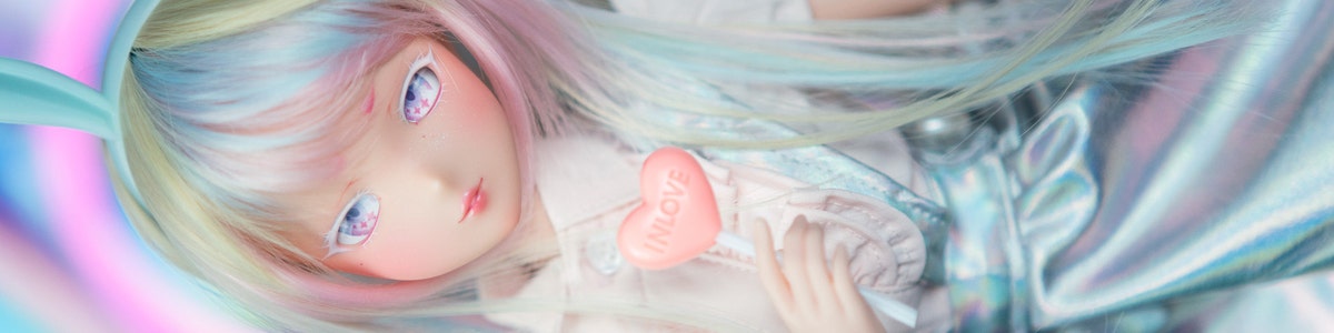 Custom Smart Doll Dollfie Dream Vinyl Dolls & von DollMoonDesign