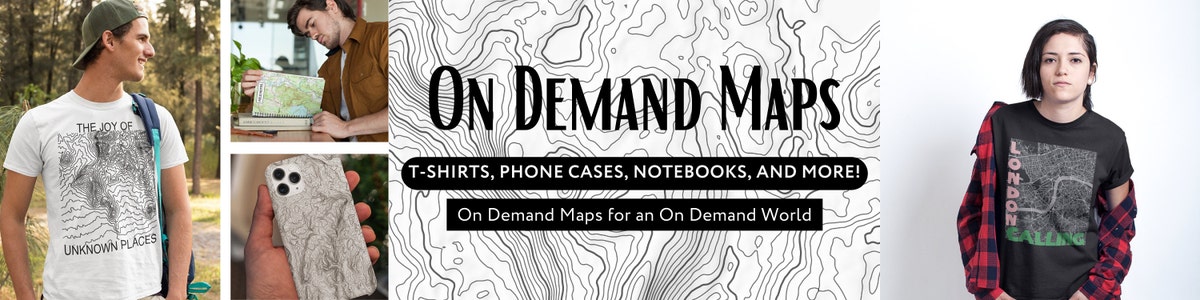 OnDemandMaps - Etsy
