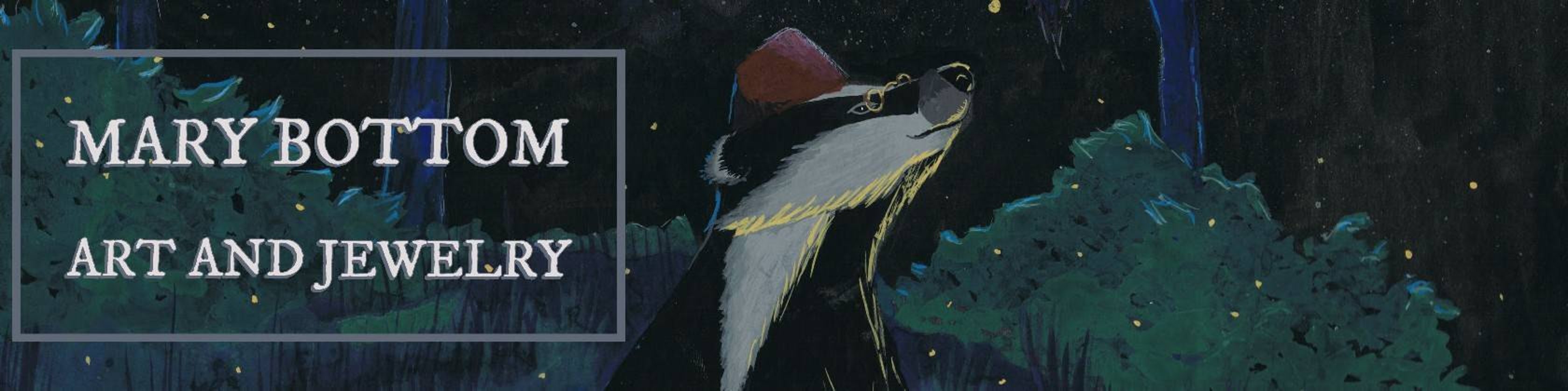 MaryBottomArt | Etsy