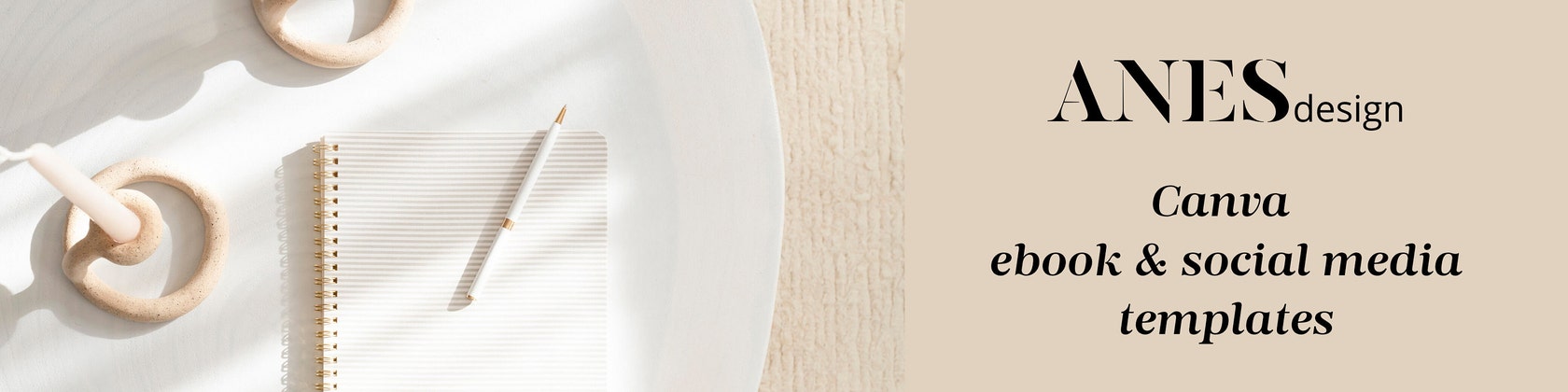 Canva Templates & Digital Planners for Online by AnesDesign