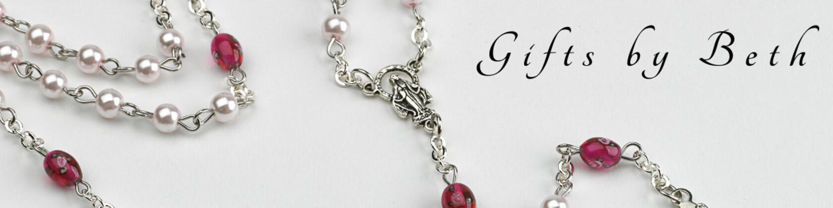 Handmade rosaries and jewelry by GiftsbyBethN on Etsy