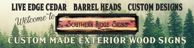 SouthernRidgeSigns - Etsy