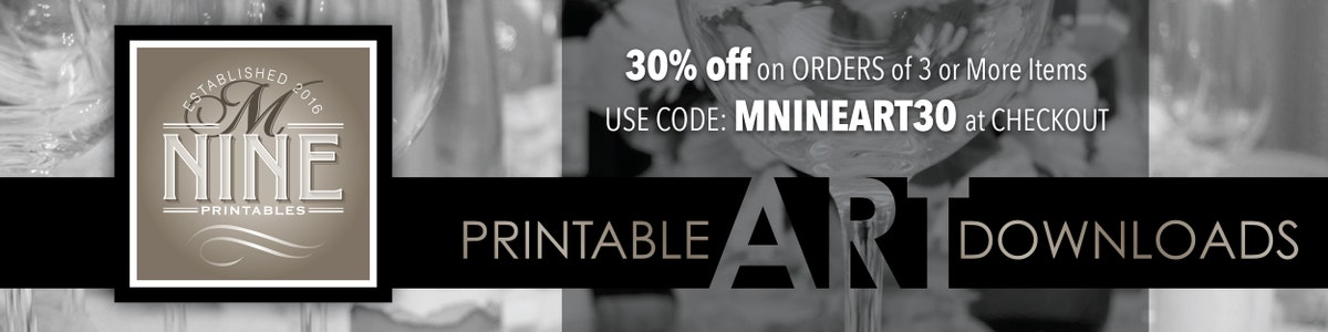 MNINEPrintables - Etsy