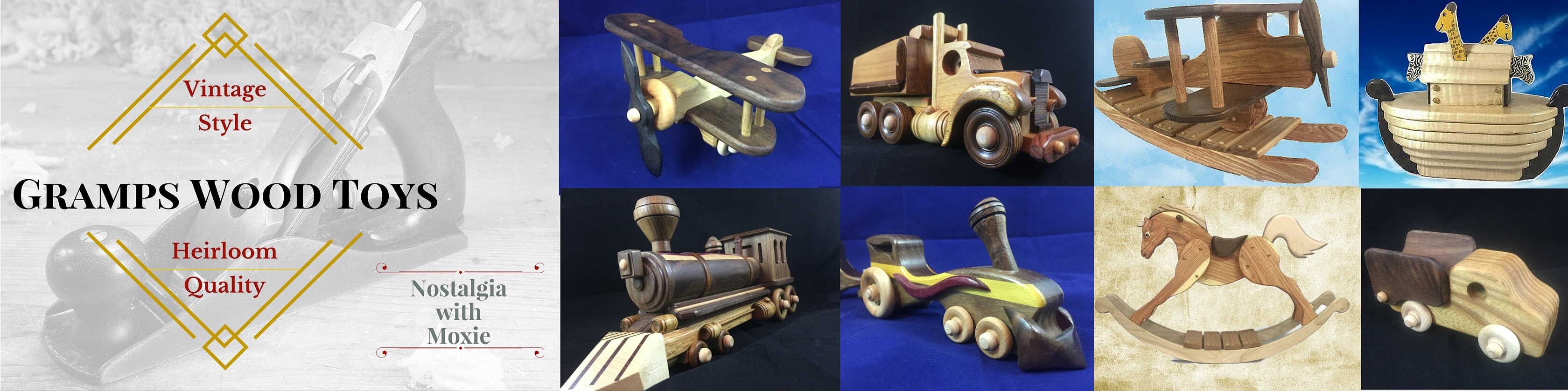 GrampsWoodToys - Etsy