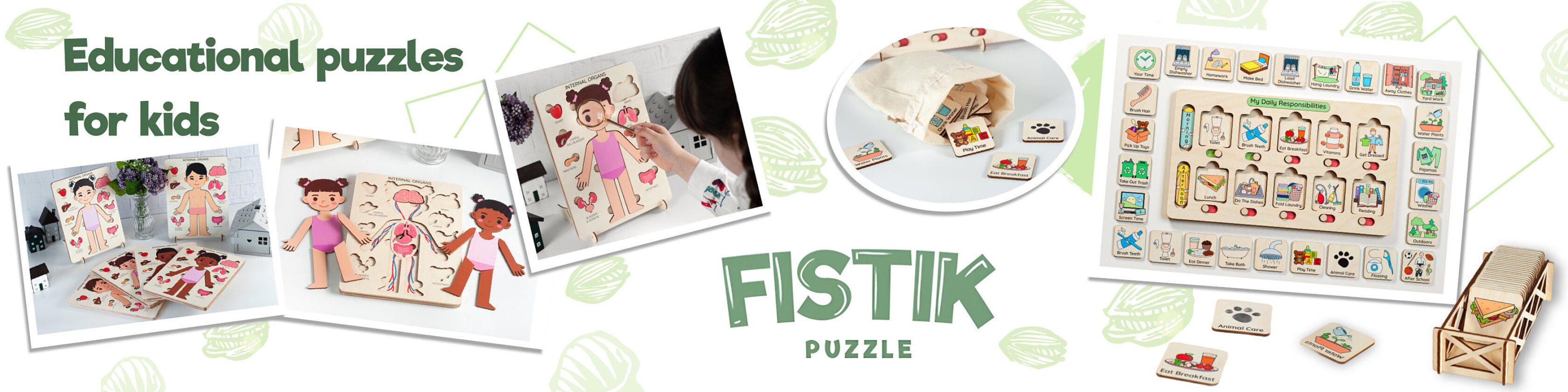 FistikPuzzles - Etsy