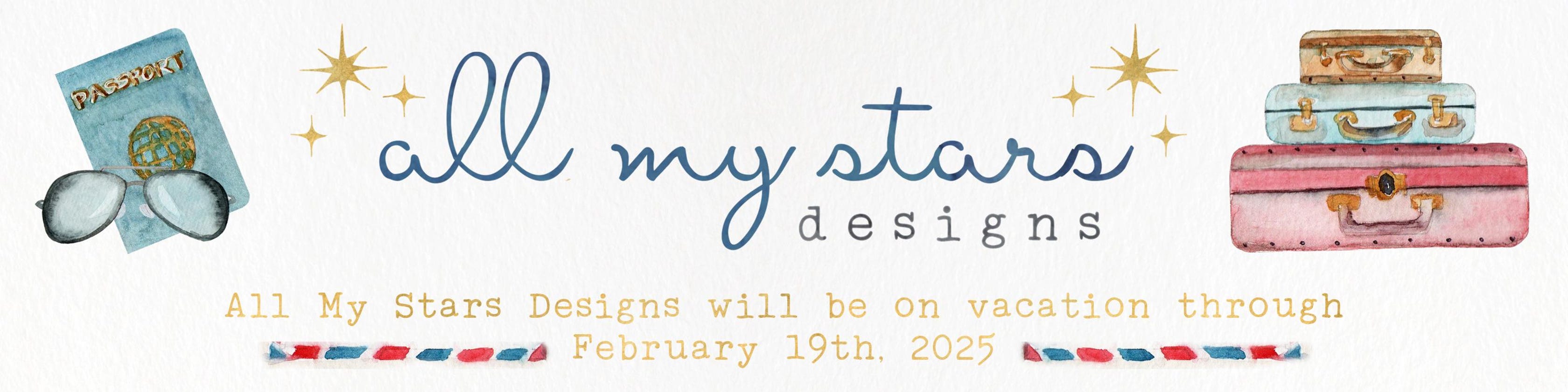 AllMyStarsDesigns - Etsy