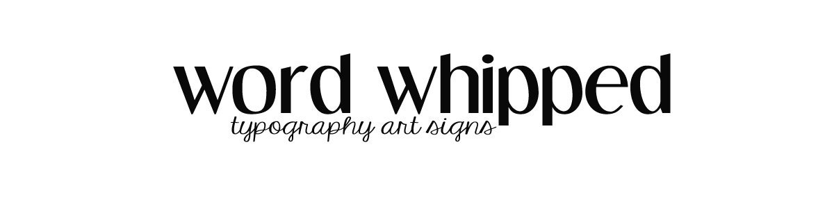 WordWhipped - Etsy