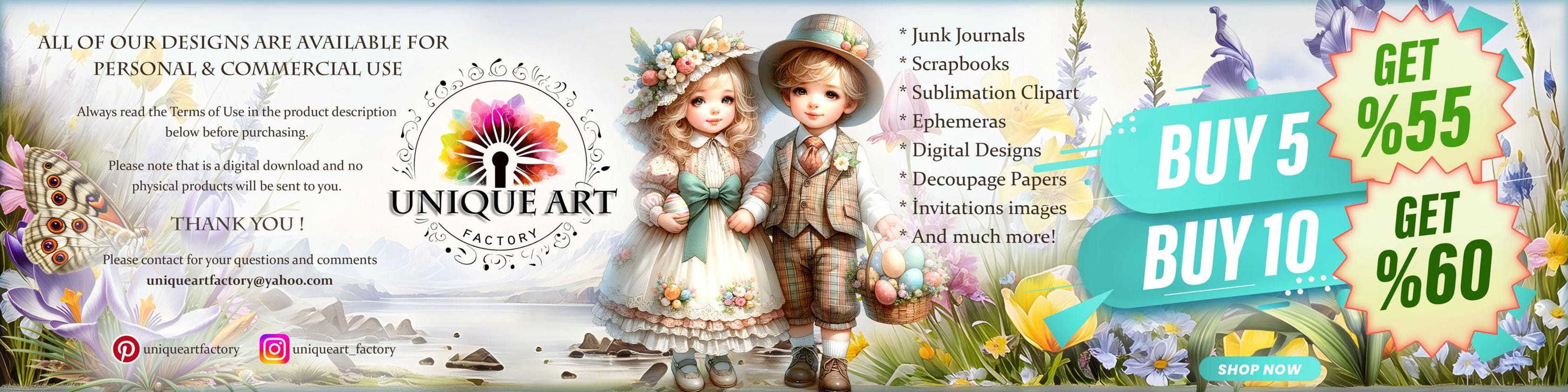 UniqueArtFactory - Etsy