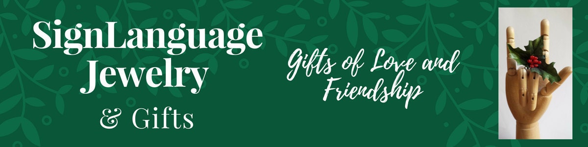 SignLanguageJewelry - Etsy