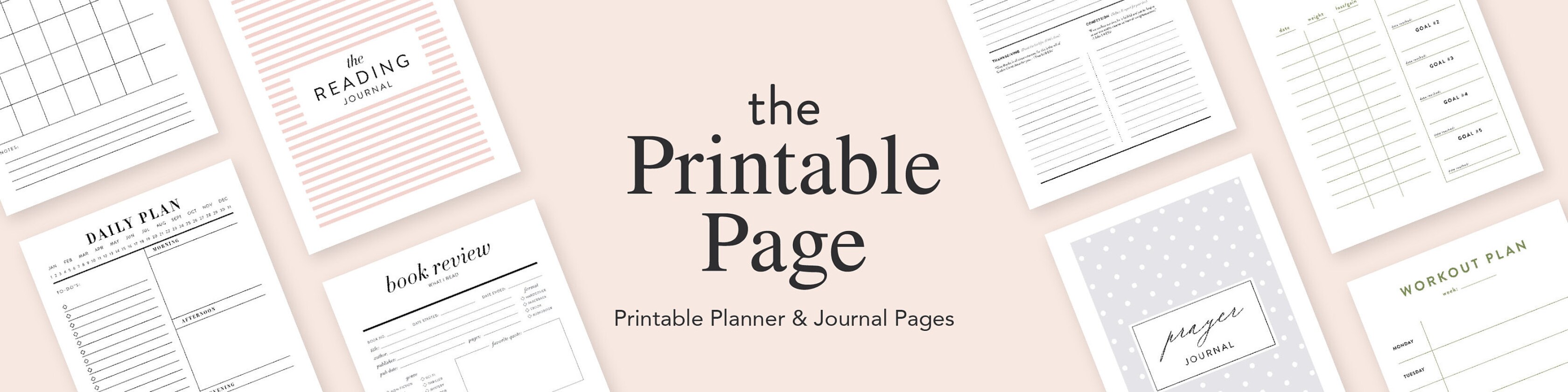 ThePrintablePage - Etsy