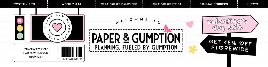 paperandgumption - Etsy