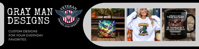 GrayManDesigns - Etsy