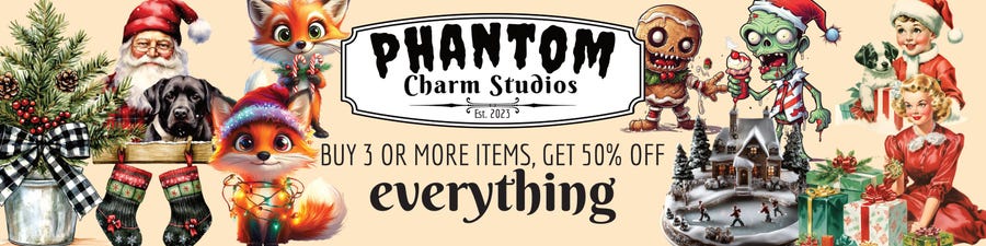 PhantomCharmStudios - Etsy