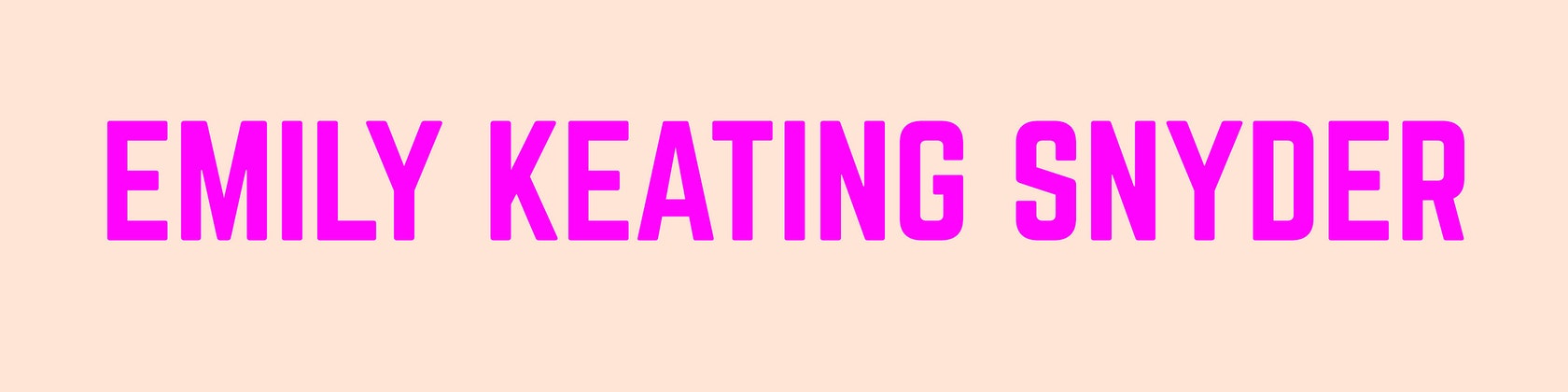 Los Angeles mixed media artist Emily Keating by EmilyandKeating