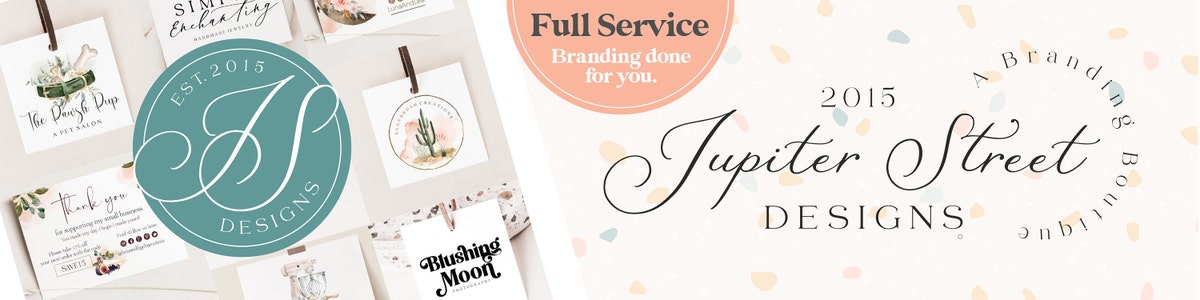 JupiterStreetDesigns - Logos & Branding - Business & Calling Cards - Etsy
