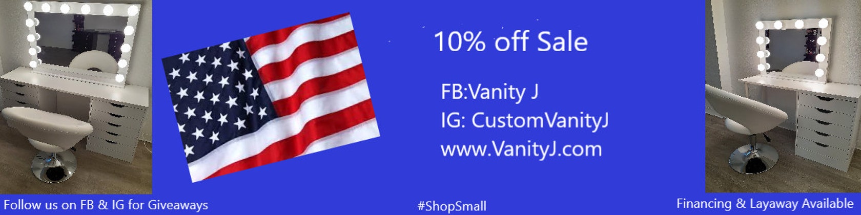 American Made Custom Vanity Mirrors by CustomVanityJ on Etsy