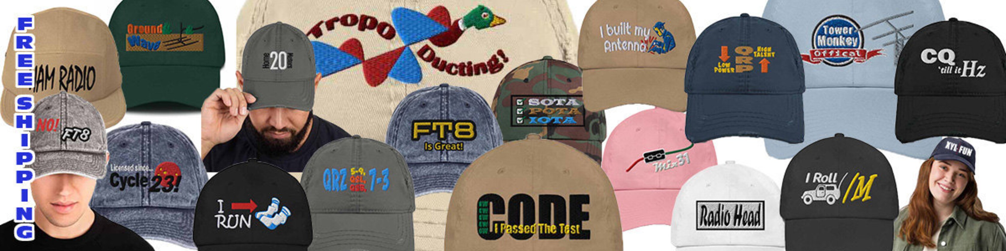 Ham Radio Hats