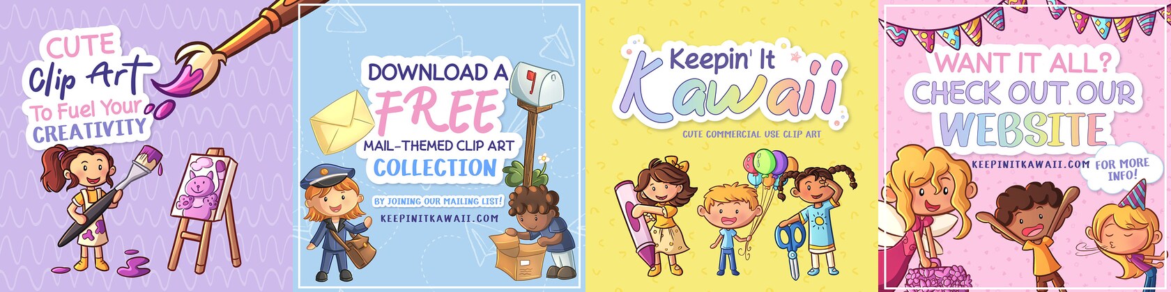 KeepinitKawaiiDesign | Etsy