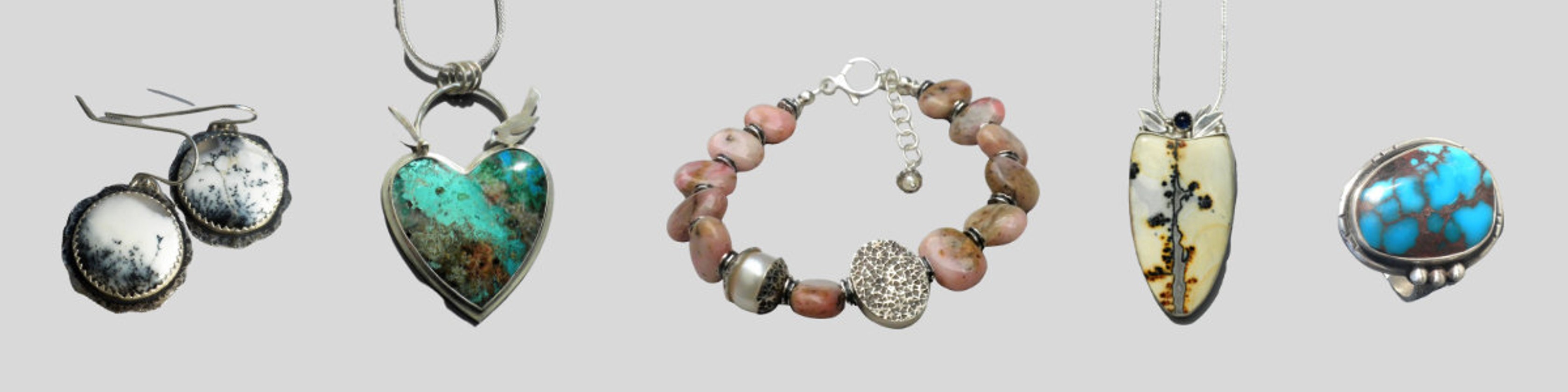 Silver and Stones Handmade Jewelry by SilverDesignsbyGitte