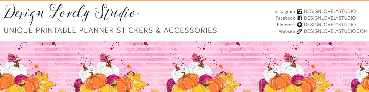 Printable Planner Stickers / Clipart / by DesignLovelyStudio