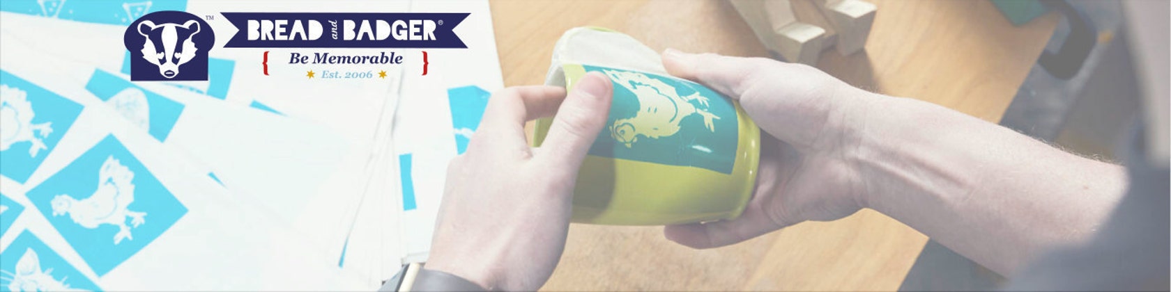 Be Memorable Est. 2006 by BreadandBadger on Etsy