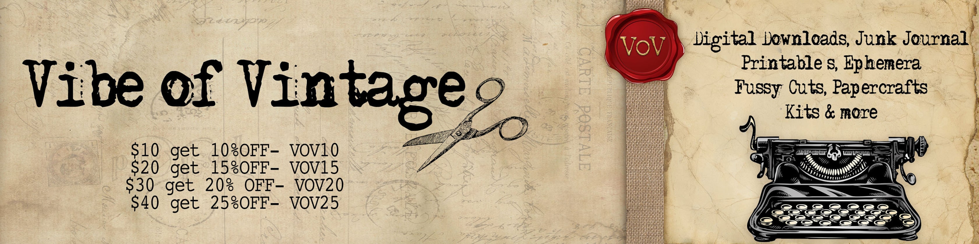 Vintage Printables by VibeOfVintage on Etsy