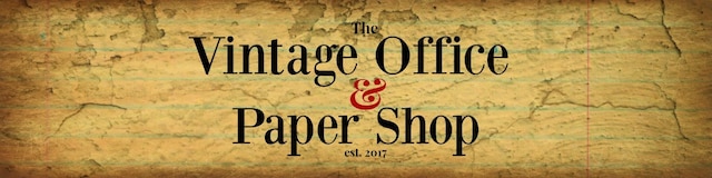 The Vintage Office & Paper Shop by TheVintageOfficeShop on Etsy