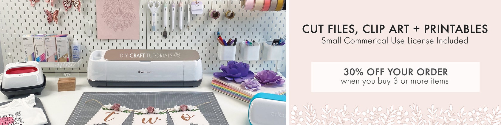 Commercial Use SVG DXF PNG PDF files for by DIYCraftTutorials