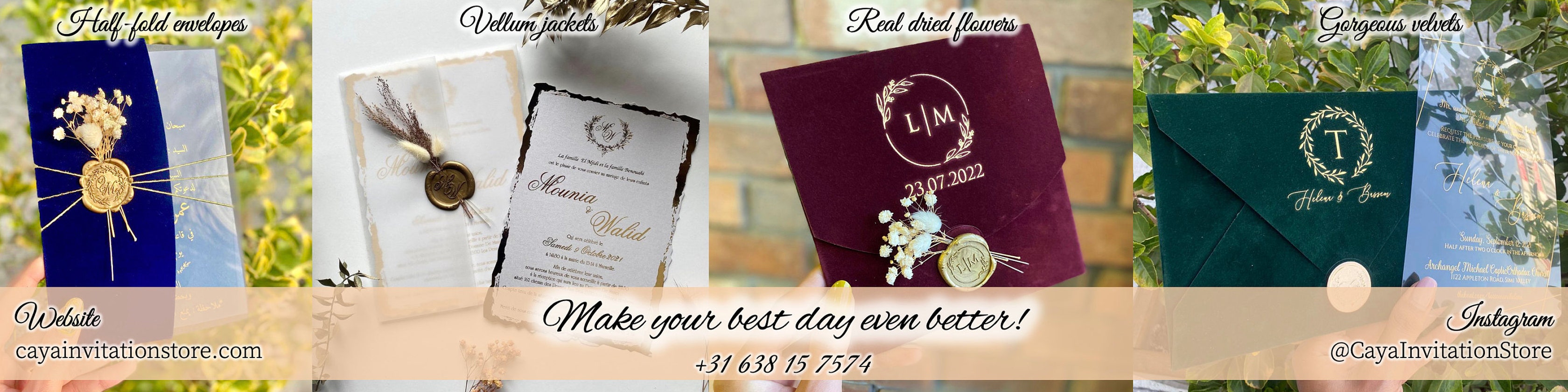 CayaInvitationStore - Etsy