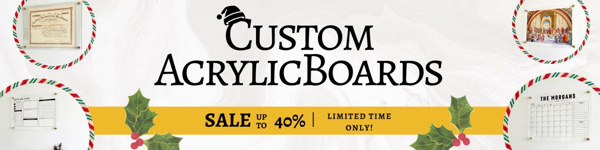 CustomAcrylicBoards - Etsy