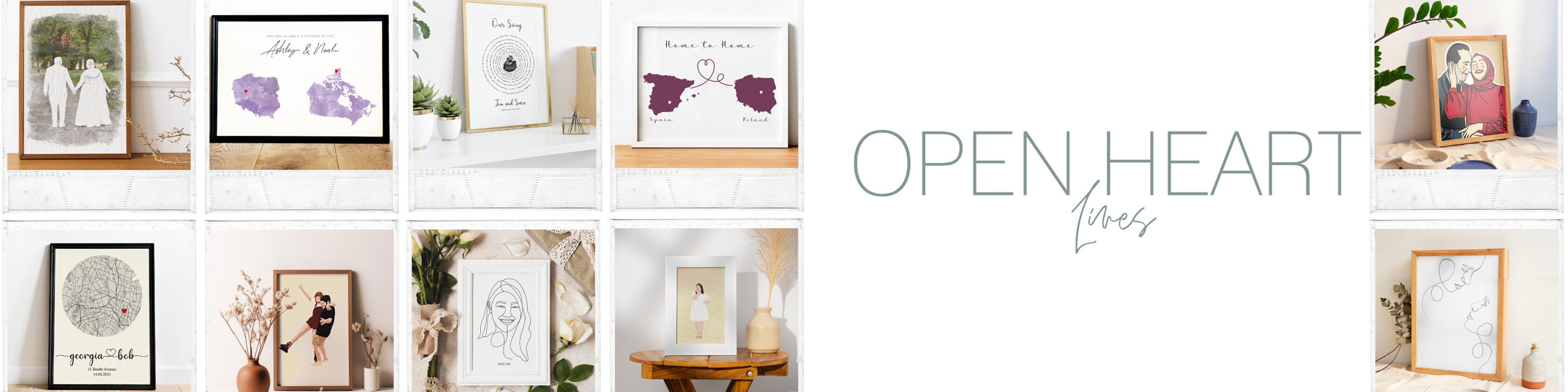 OpenHeartLines - Etsy India