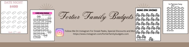 FortierFamilyBudgets - Etsy