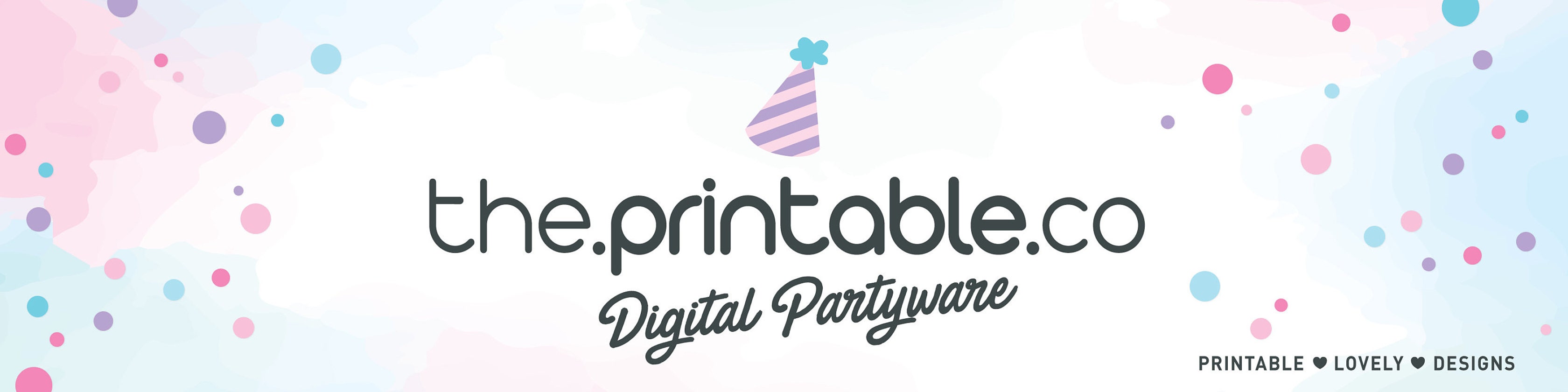 Digital Party Printables by TPCPartyware on Etsy